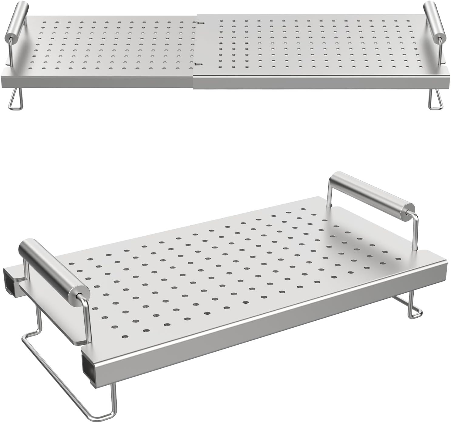 Amazon.com : BBQ Future Adjustable Griddle Warming Rack for Blackstone ...