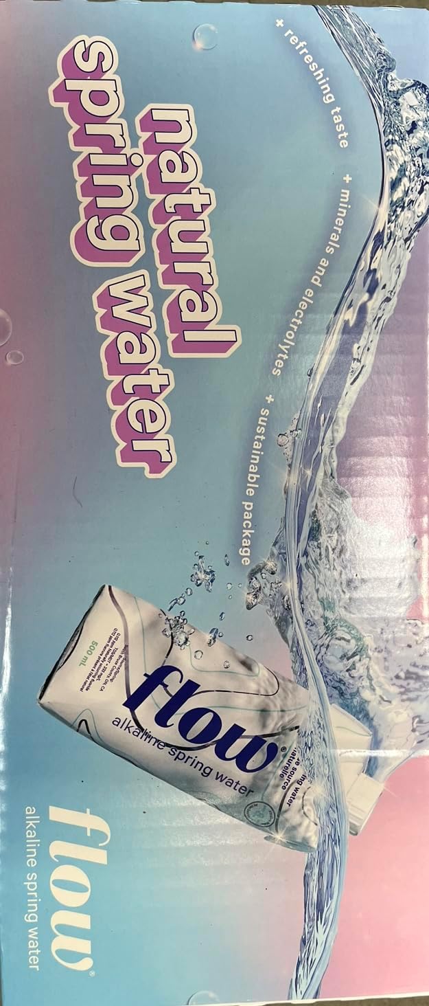 FLOW ALKALINE SPRING WATER 18 X 500ML : Amazon.ca: Grocery & Gourmet Food