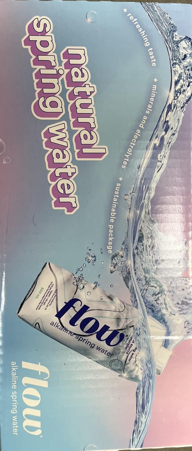 Amazon.com: FLOW ALKALINE SPRING WATER 18 X 500ML : Grocery & Gourmet Food