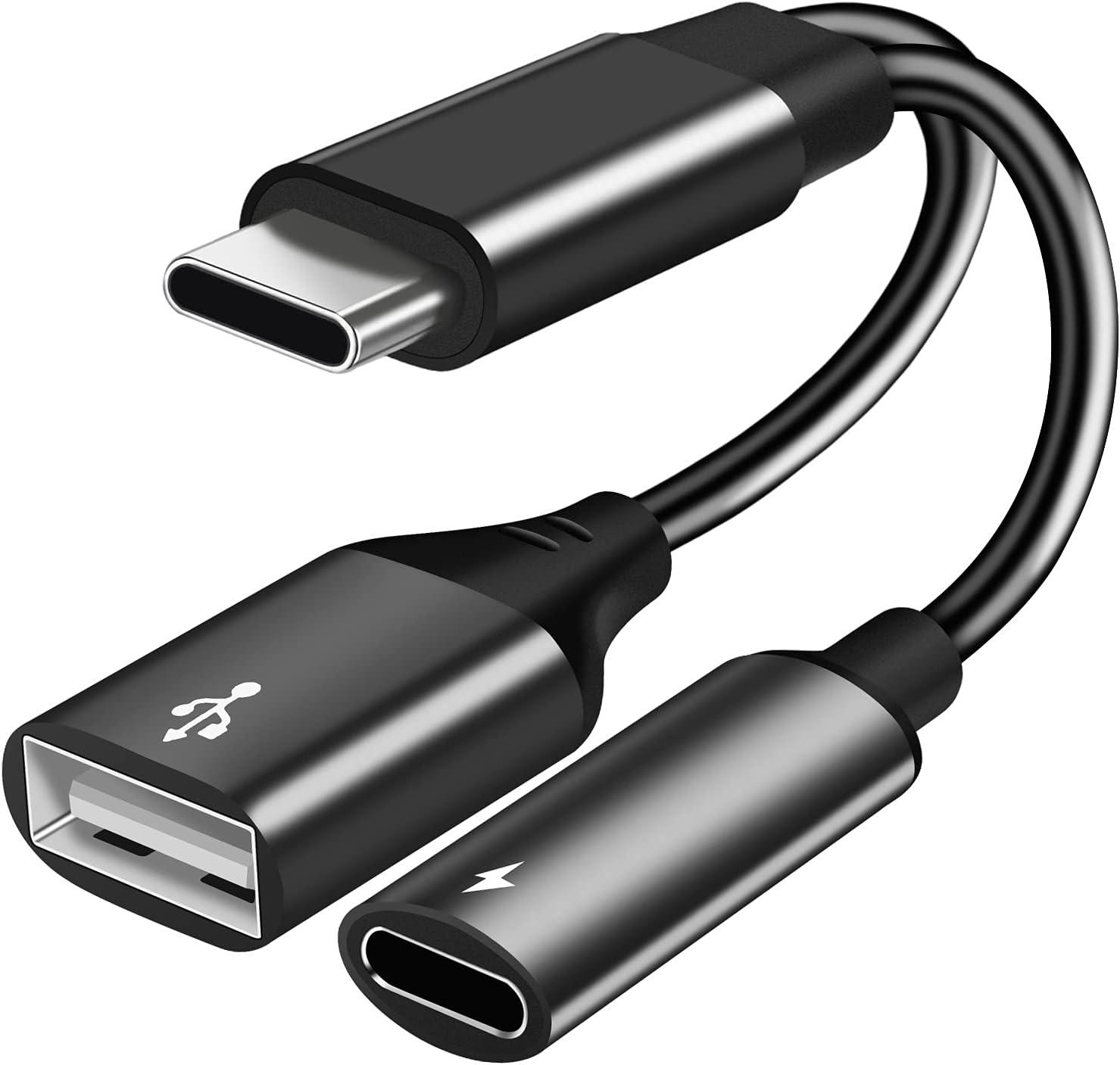 Amazon.com: USB C to USB Adapter with Type C Charging, 2 in 1 Type C 3. ...