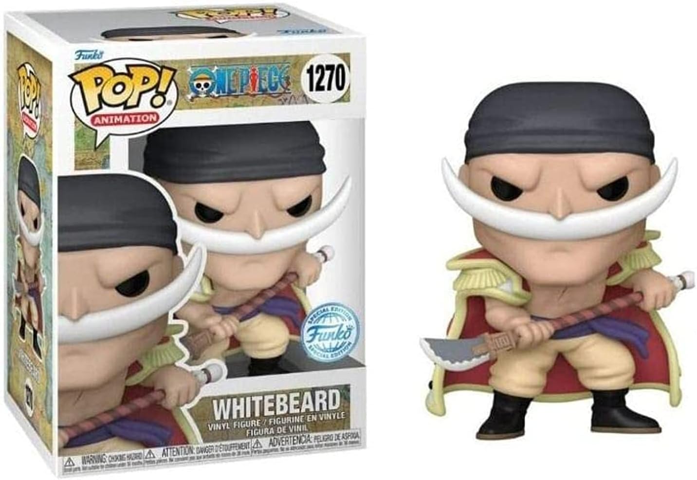 Funko Pop! - One Piece #1477 Marco Special Edition figure 9cm : Amazon ...