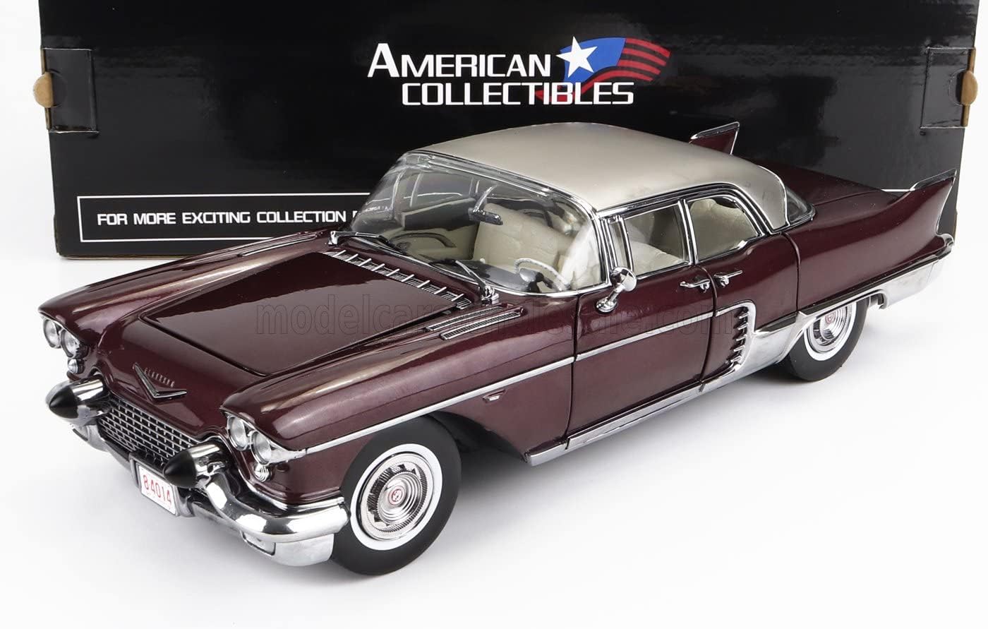 Amazon.com: Sun-Star 1/18 Eldorado Brougham 1957 Brown Silver 04014 ...