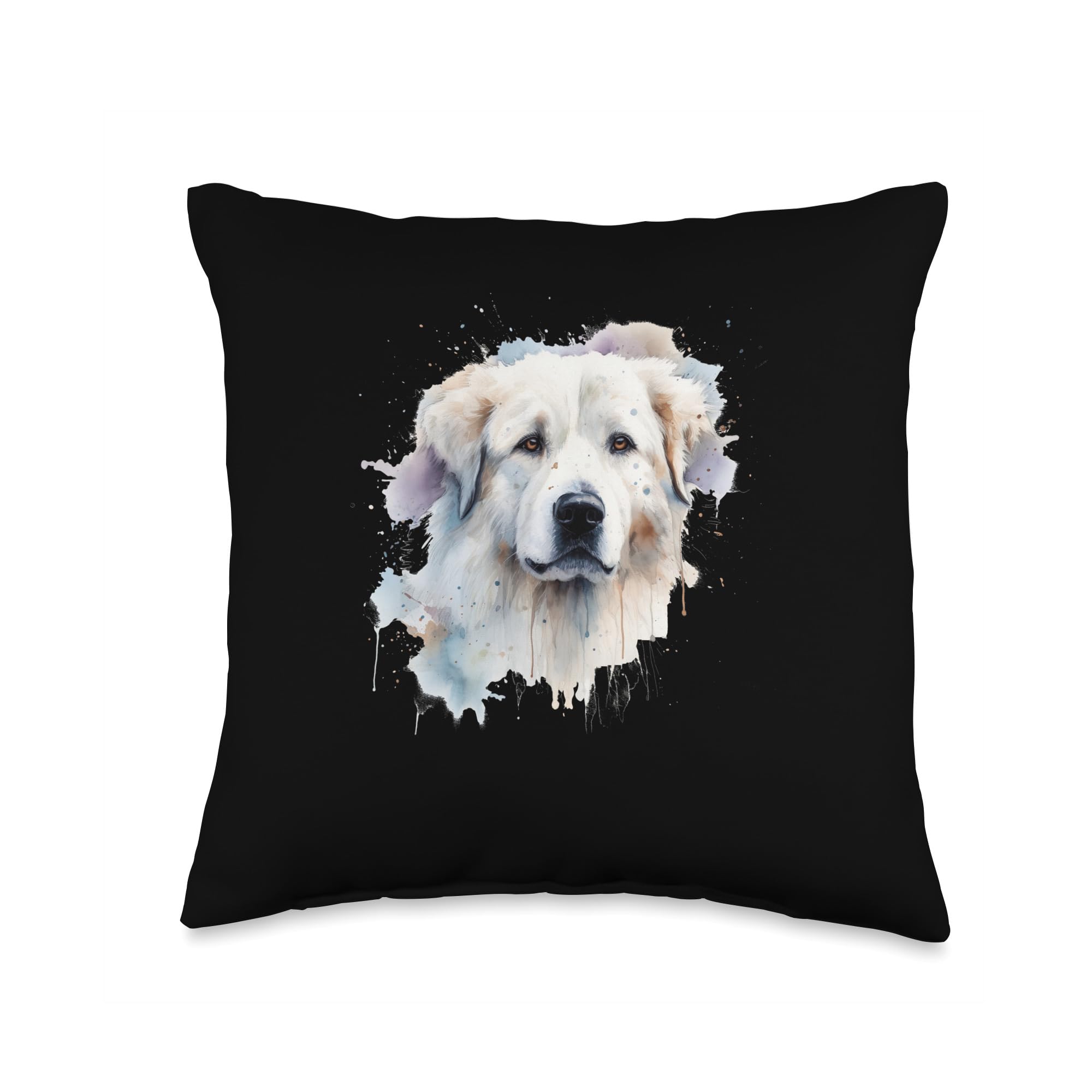 Black Pyrenean Mountain Dog