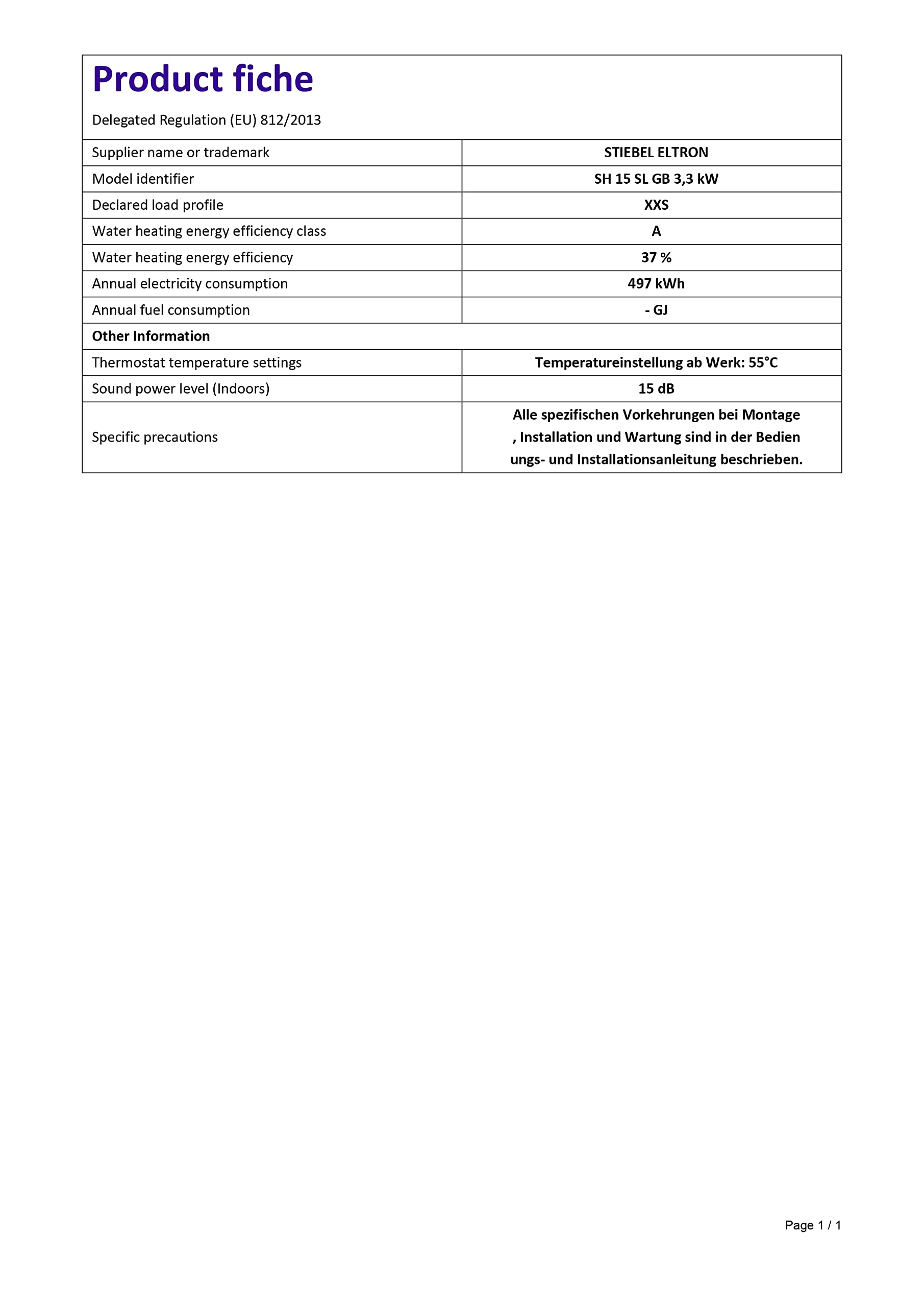 Redring 784501 10L EW10 10 Litre Undersink Water Storage Heater, 3 W ...