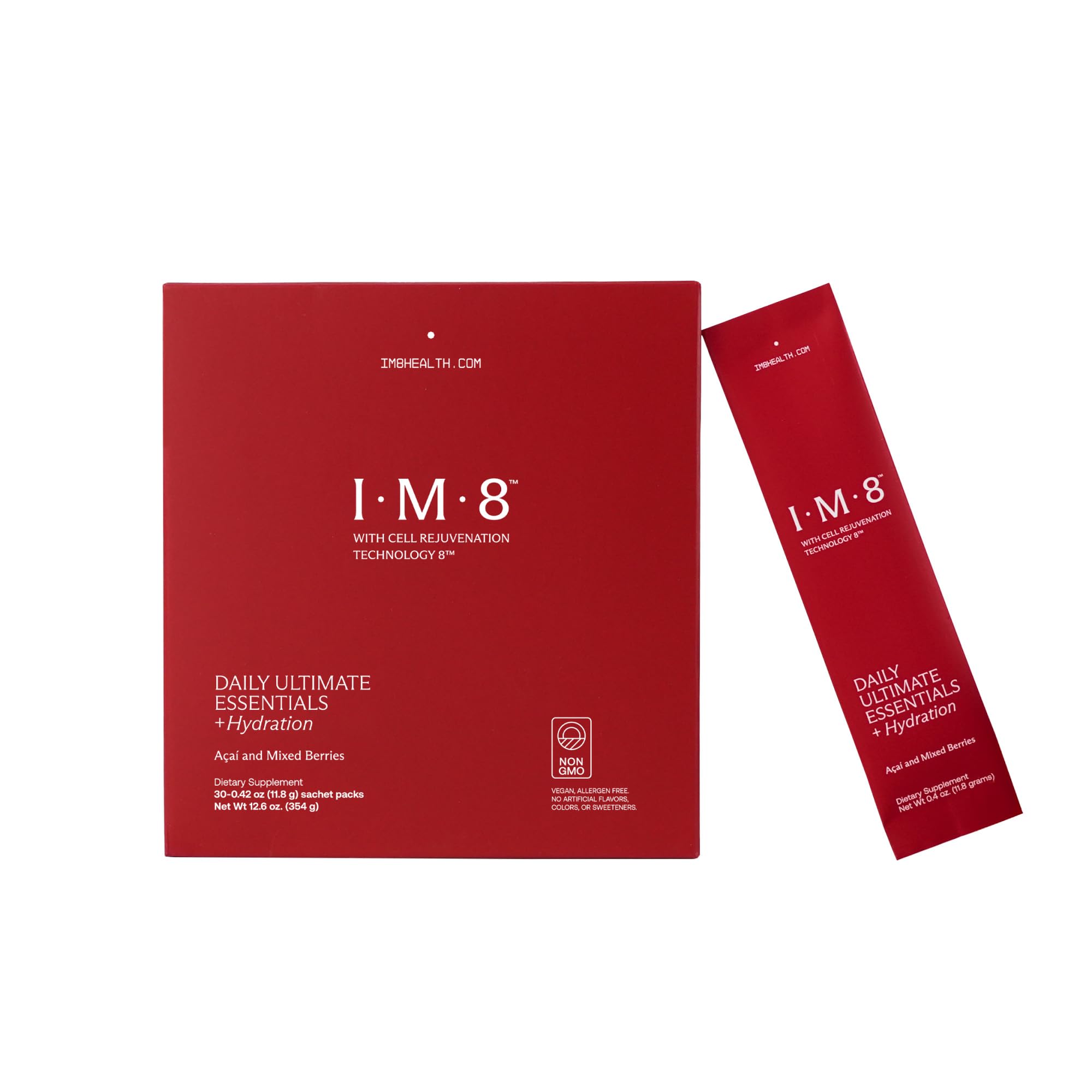 Amazon.com: IM8 Daily Ultimate Essentials All-in-One Multivitamin ...