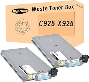 Amazon.com: C925 X925 DE C925X76G Waste Toner Cartridge Collection ...