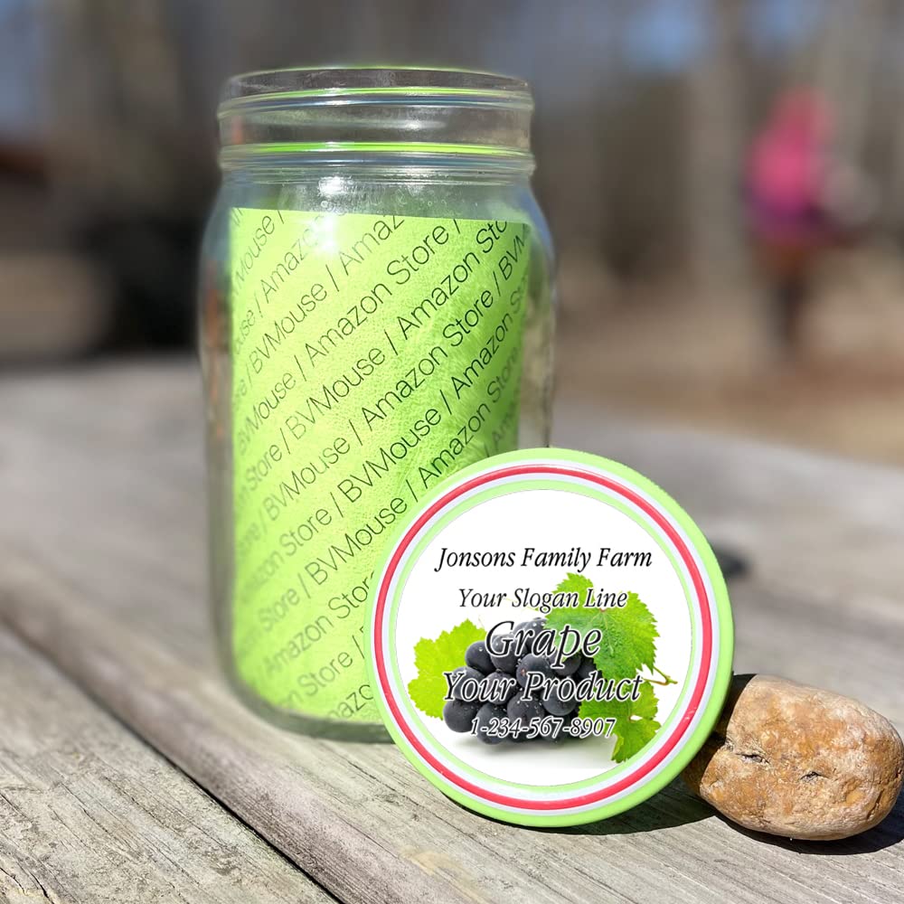 Personalized Canning Labels For Jellies Amazon.com : Jam And Jelly Jar