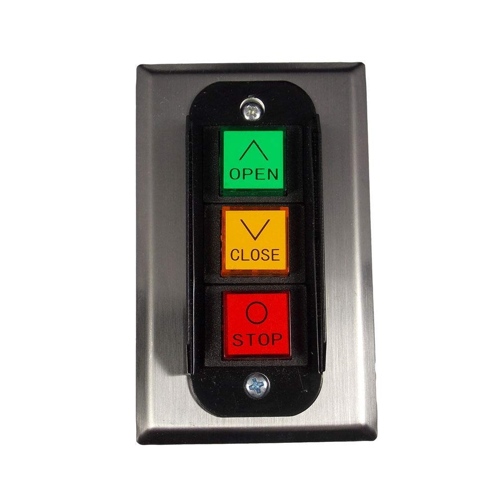 PBC-3 Nema 1 Three Button Interior Flush Mount Control Station: Amazon ...
