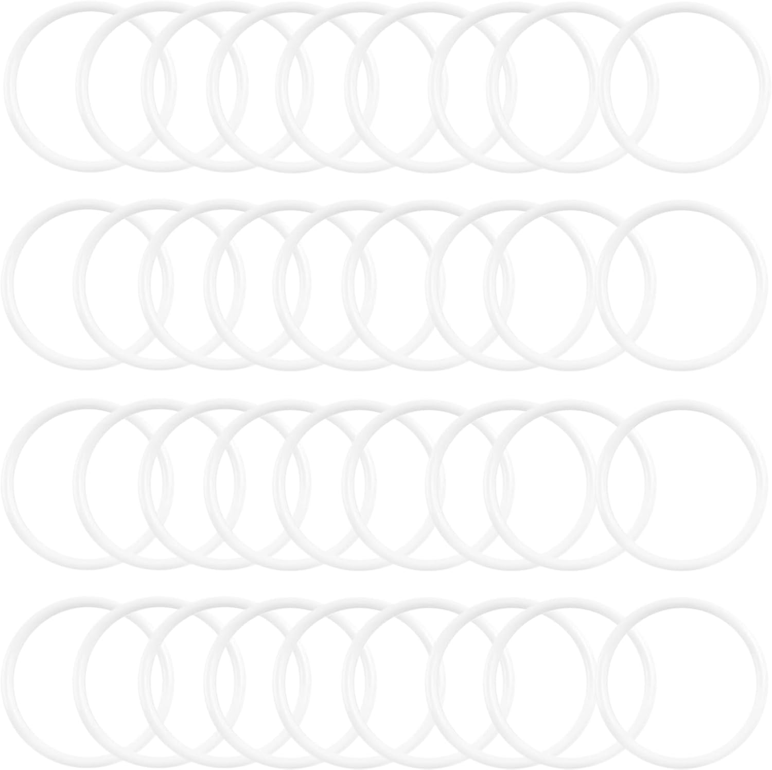 Amazon.com: 36Pcs Macrame Hoops Ring, BetterJonny 85mm Plastic Craft ...
