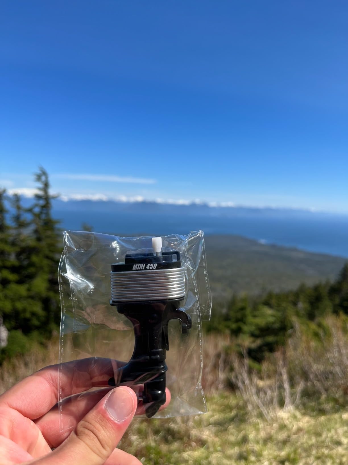 Amazon.com: The Motor Mixer by HMC - Wind-Up Outboard Mini Boat Motor ...