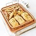 Copper Chef Copper Crisper Non-Stick Oven Baking Tray with Crisping ...