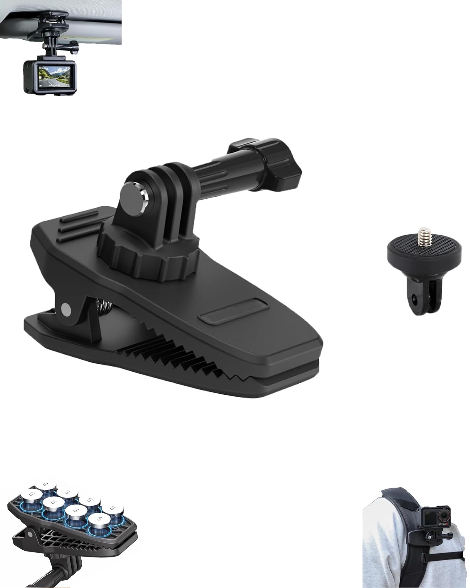 Insta 360 Magnetic Mount For DJI Action 5 Pro/ Insta360 X5/ OSMO Pocket ...