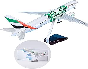 Amazon.com: Airplane Model Boeing 777-300Er Building Kit Airline World ...