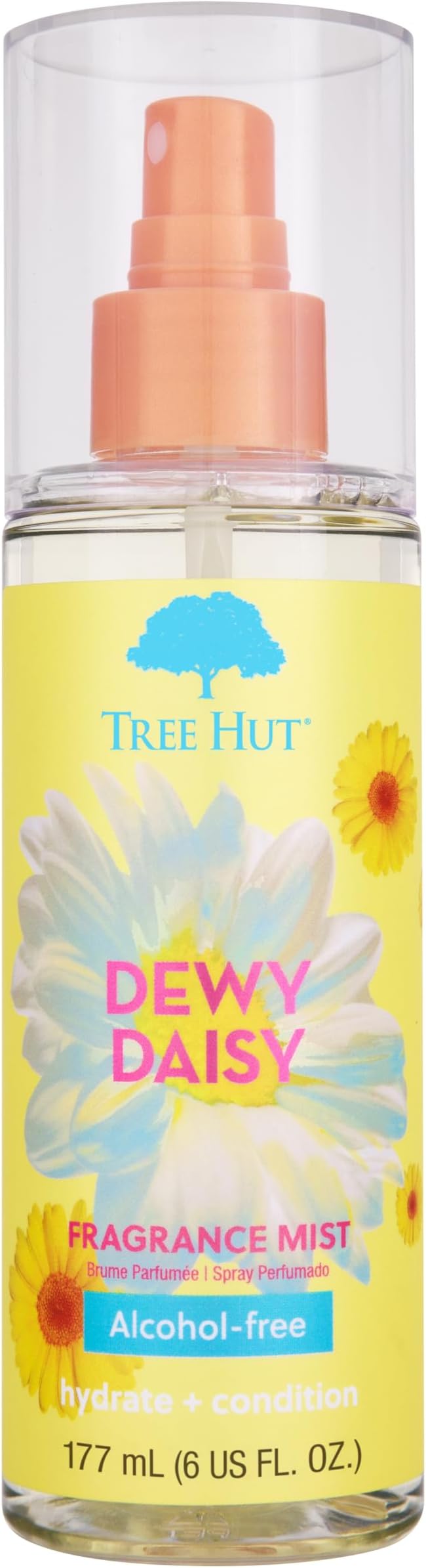 Amazon.com: Tree Hut Dewy Daisy Fragrance Mist | Spritz On for a ...