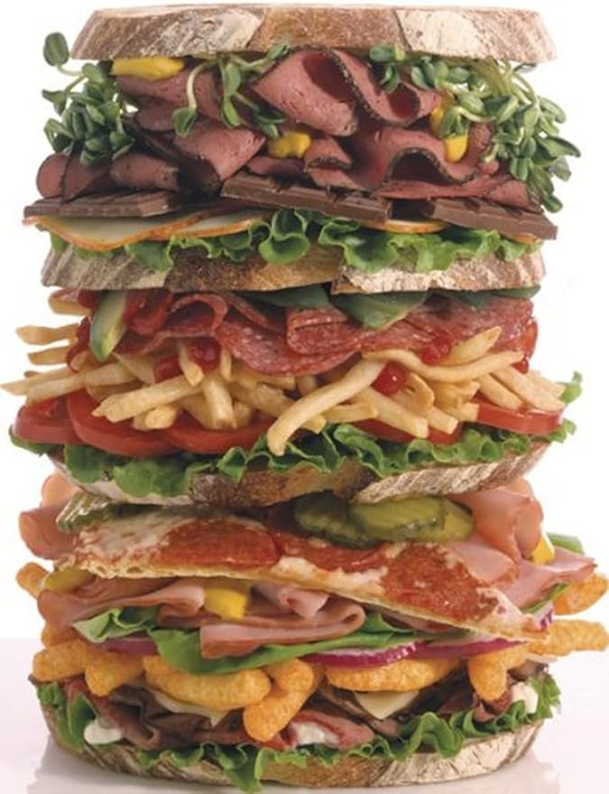 Amazon.com: Snack Stack 500 Piece Jigsaw Puzzle : Toys & Games