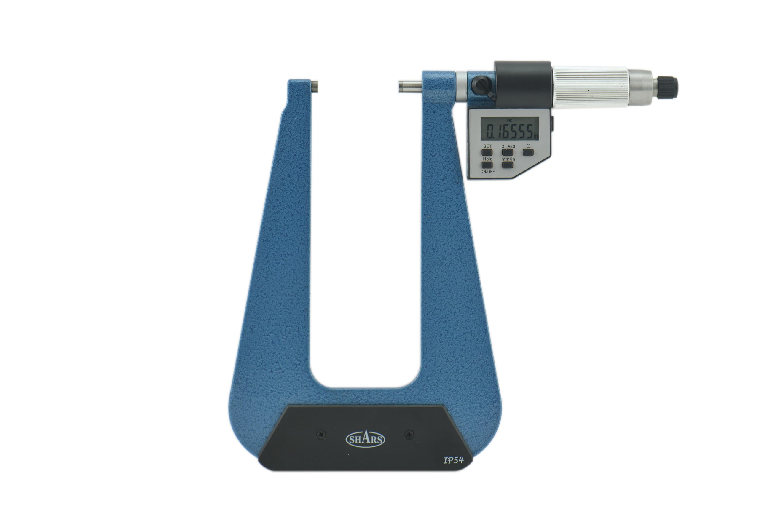 Shars 1-2" Precision Electronic Deep Throat Micrometer .0001" 303-2440 ...