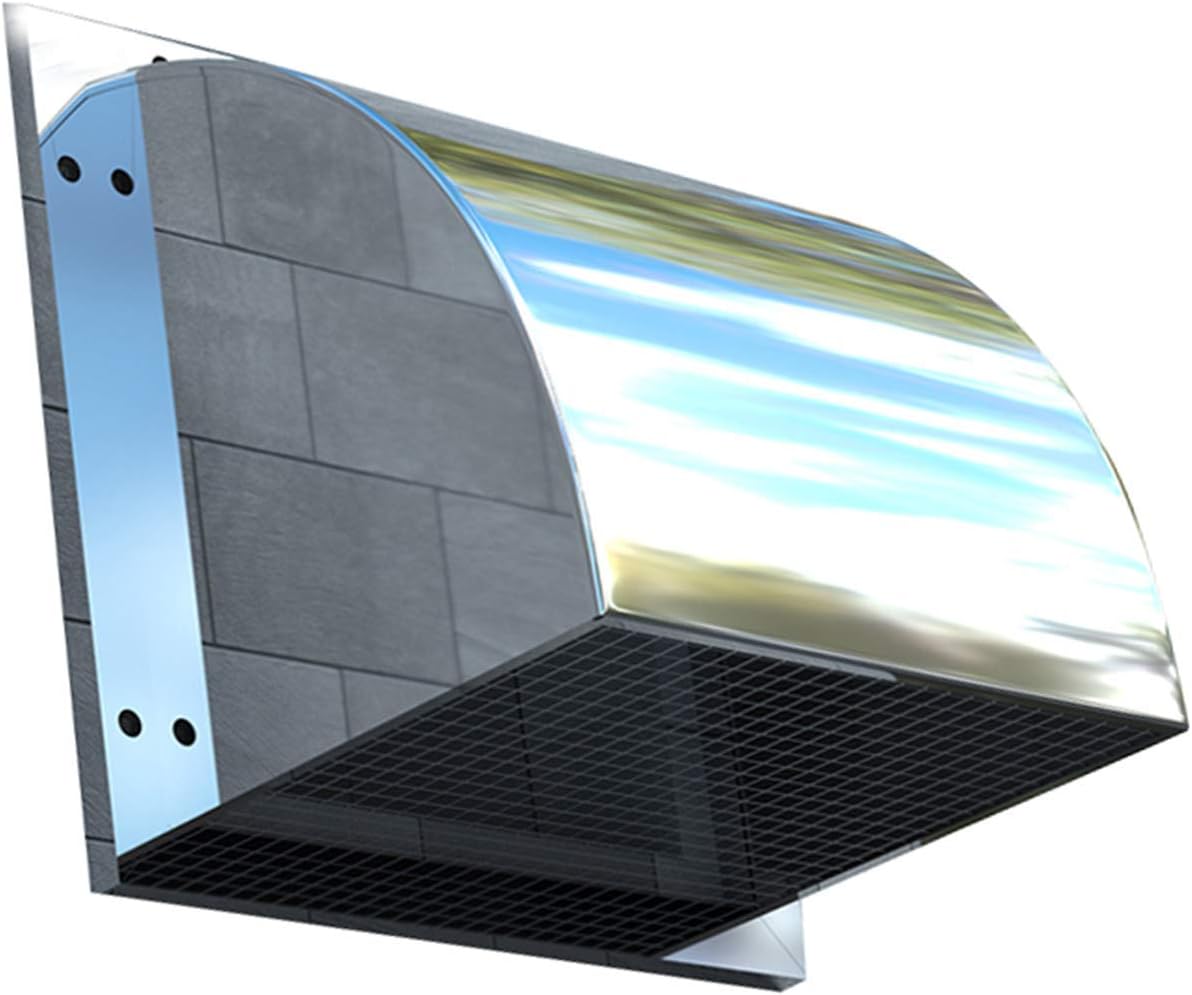 Amazon.com: MBROS Wall-Mountable Bull-Nose Vent,304 Stainless Steel Air ...