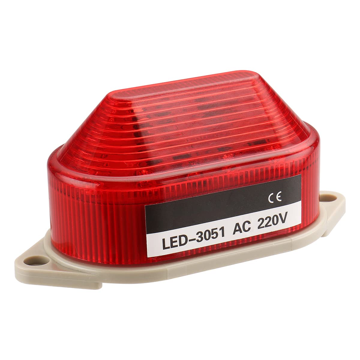 Baomain Industrial Signal Red Mini Warning Light Strobe Warning lamp ...