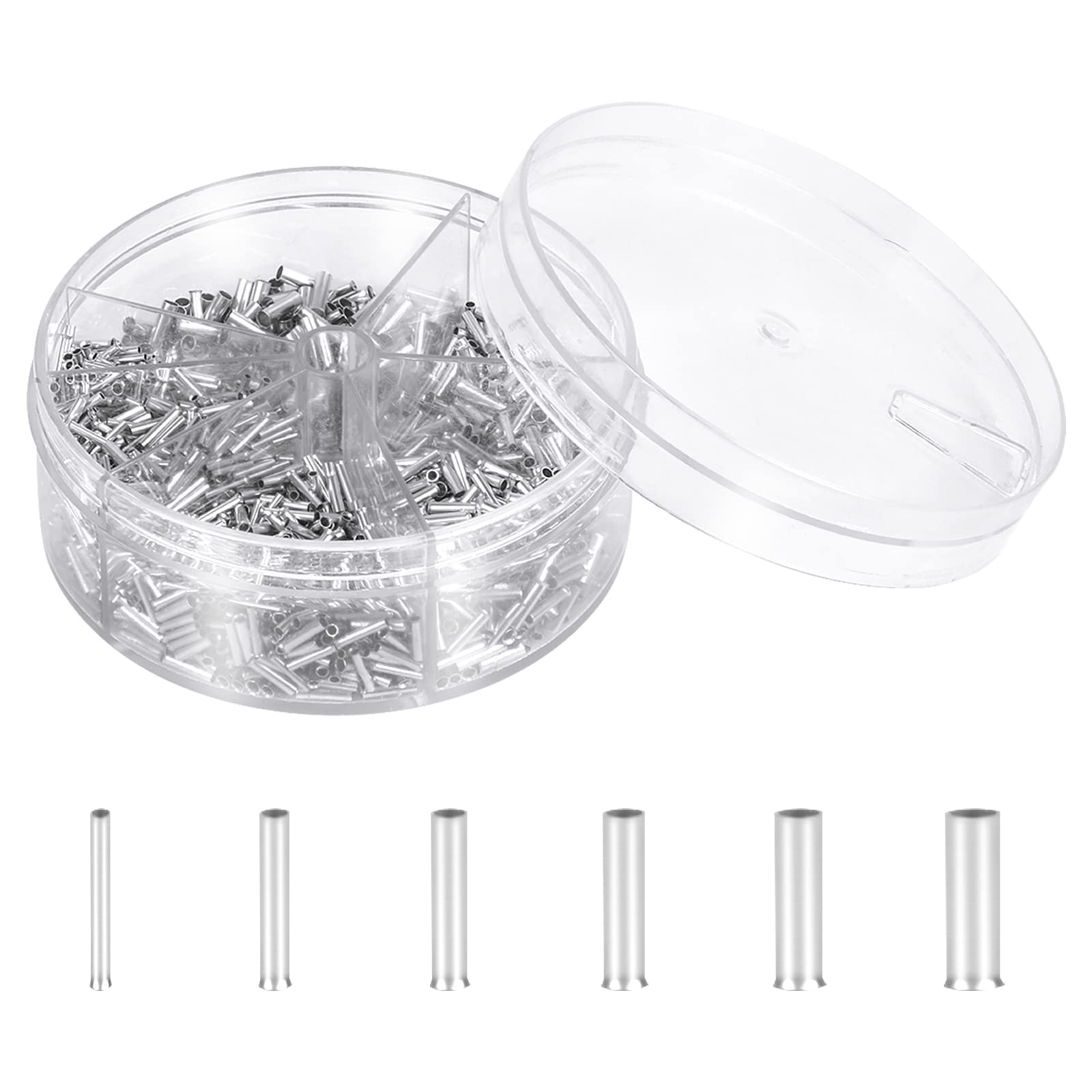 Buy 1900 Pcs 14 22 AWG Non Insulated Wire Ferrules Non Insulated Butt buy-1900-pcs-14-22-awg-non-insulated-wire-ferrules-non-insulated-butt