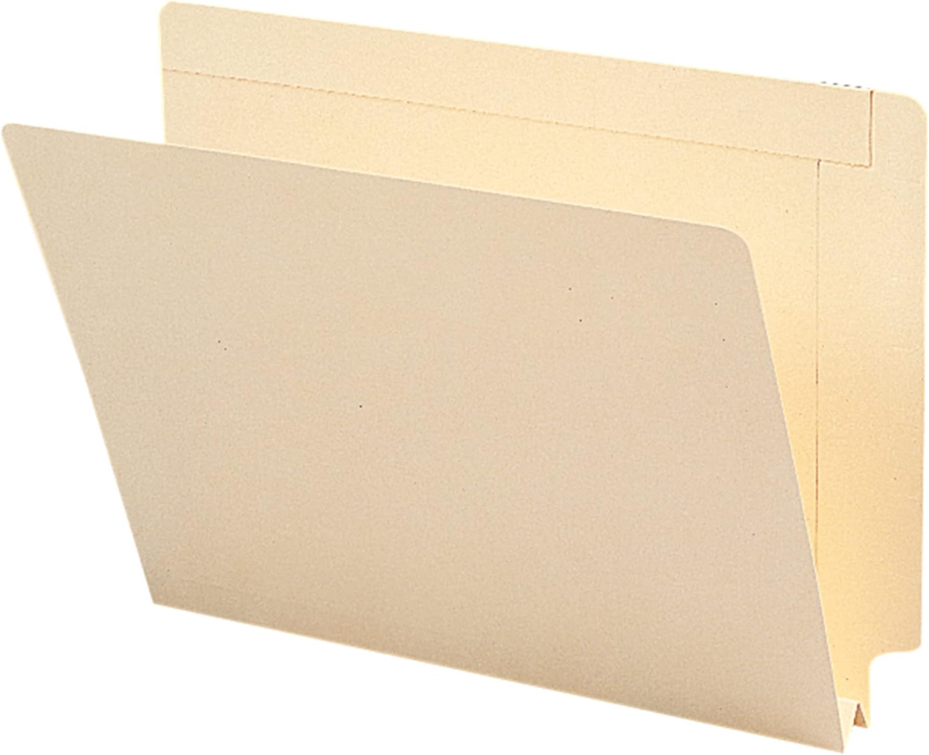 Amazon.com : Smead End Tab File Folder, Reinforced Straight-Cut Tab, 1 ...