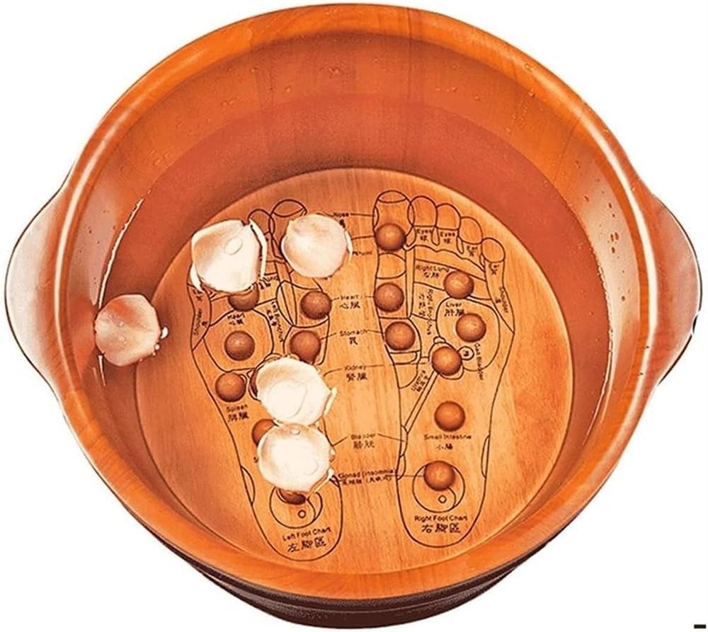 Amazon.com: Foot Tub Wooden Foot Basin Wooden Foot Basin,Solid Cedar ...