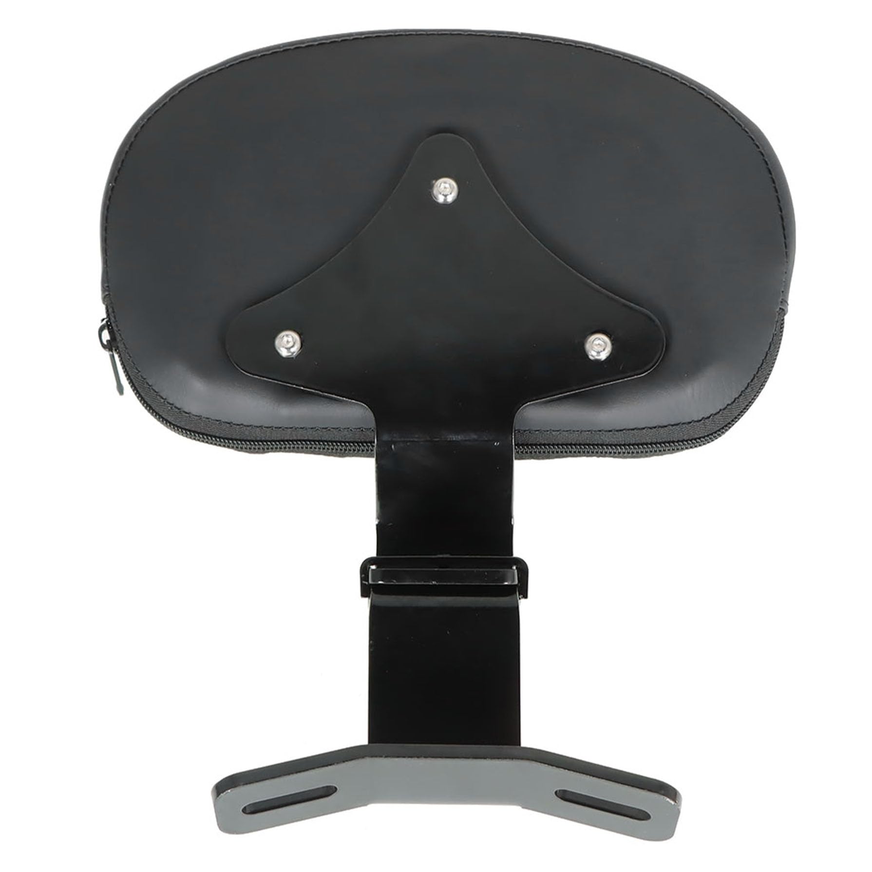 Custom Made Motorcycle Backrest AUFER Black Adjustable Plug In Driver