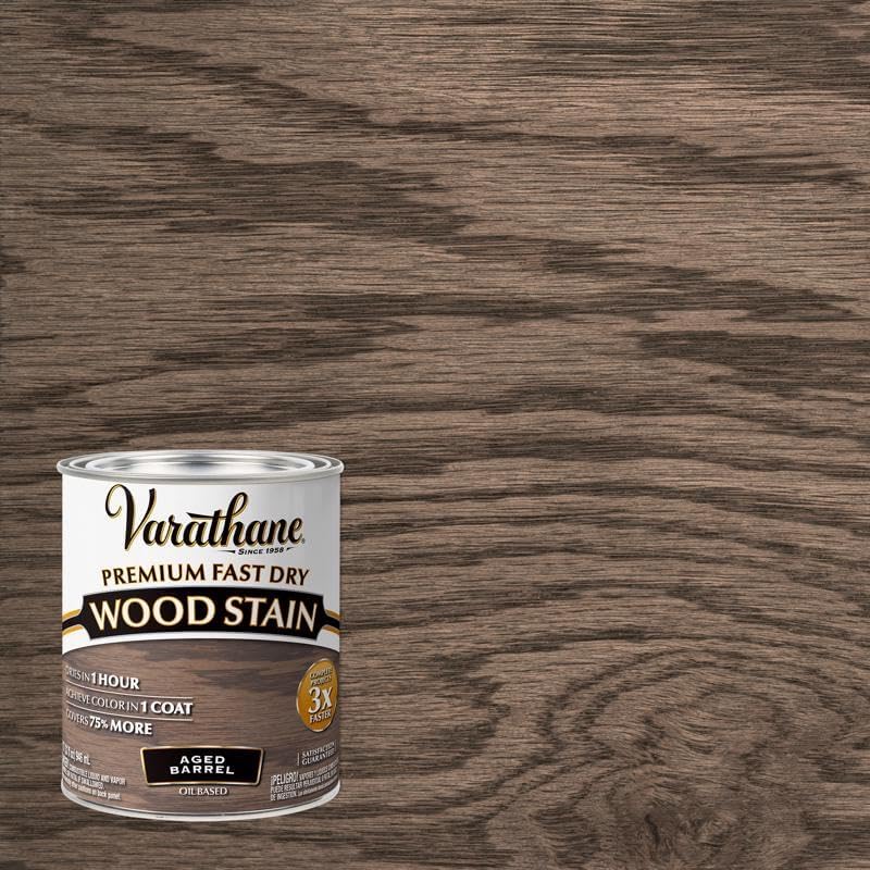 Varathane Rust-Oleum Varathane 313608 Premium Fast Dry Wood Stain ...