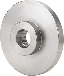 Grizzly T10098 6-Inch by 1-1/2-Inch-8 TPI Back Plate - Power Lathe ...