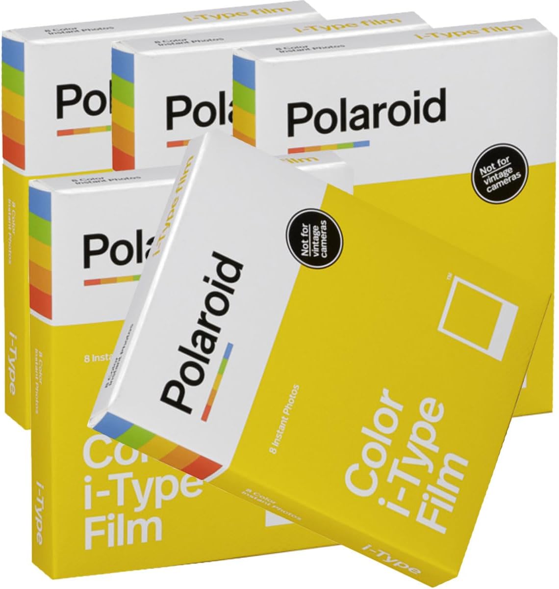 Amazon.com : Polaroid Originals Standard Color Instant Film for i-Type ...