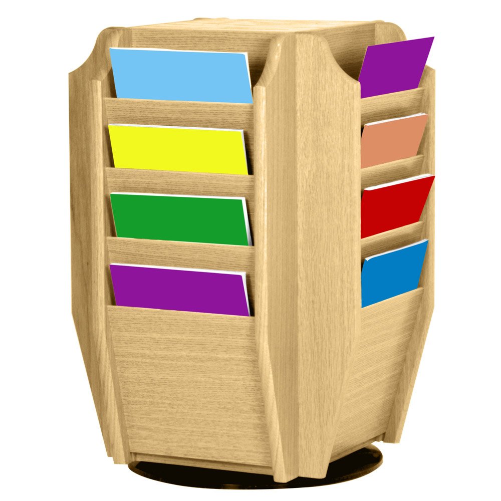 Amazon.com: Wooden Mallet Cascade Spinning Countertop Display with 16 ...