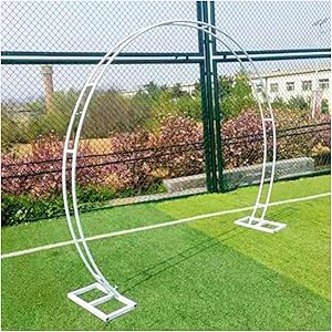 Amazon.com : Arch Frame, Metal Round Arch, Circle Balloon Arch, W2xH2 ...