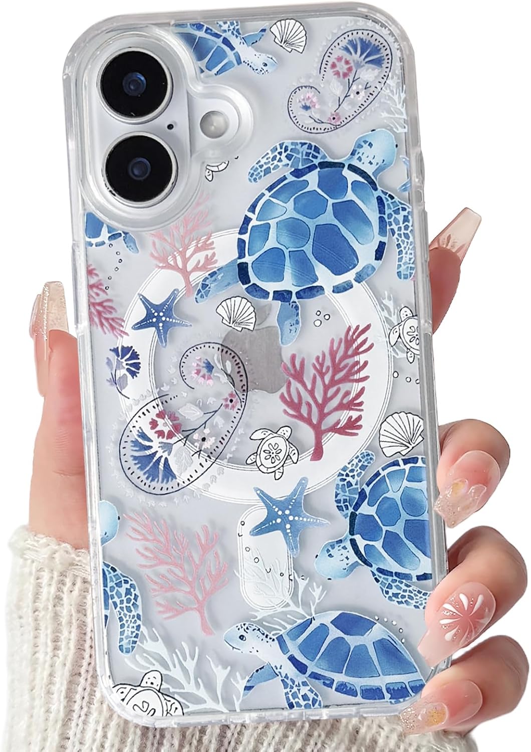 Amazon.com: Lovmooful Magnetic Compatible with iPhone 16 Case ...