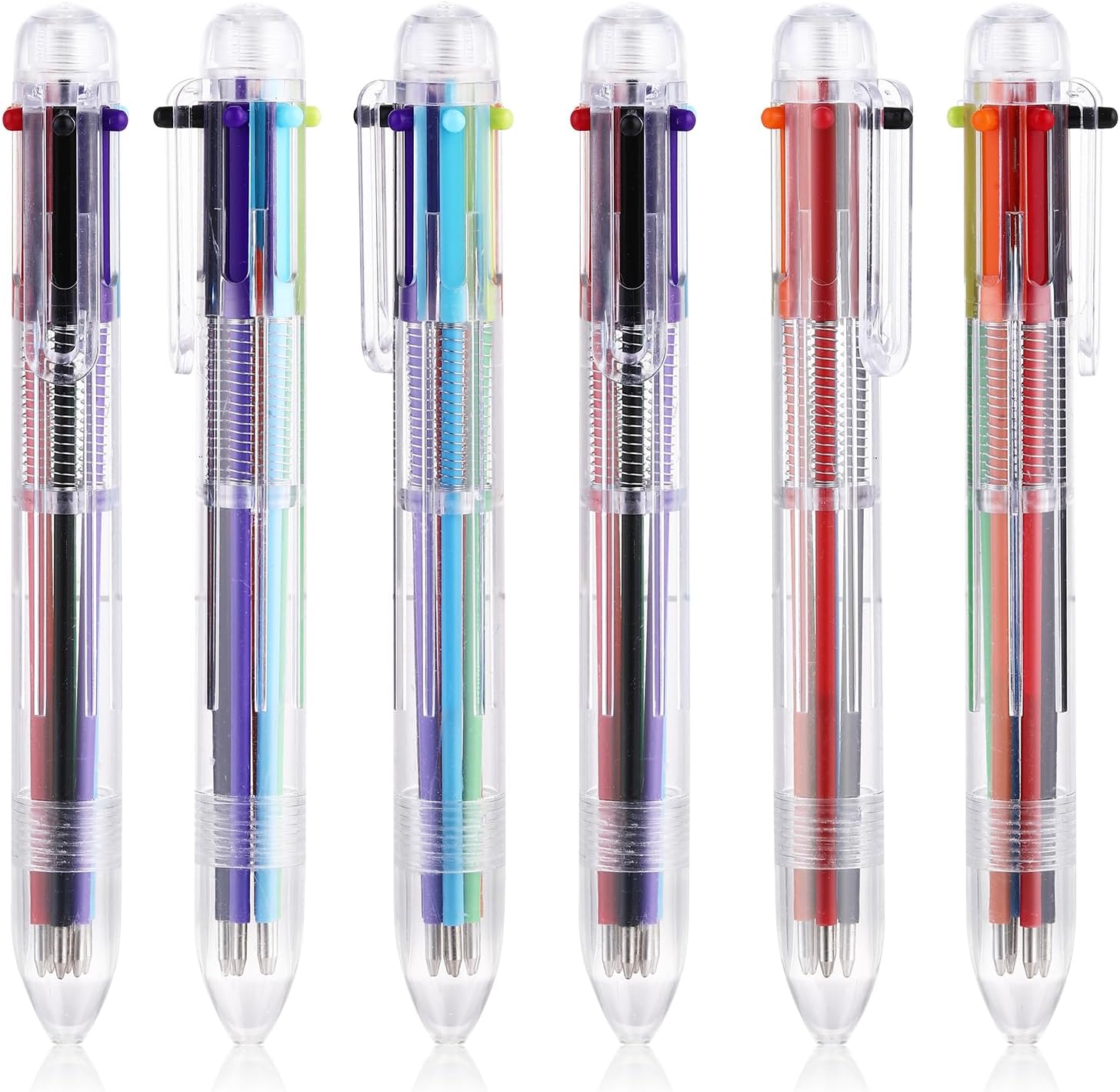 Legami - Stylo bille 6 couleurs, Magic Rainbow, 1,4 x 11 cm, Couleurs d ...
