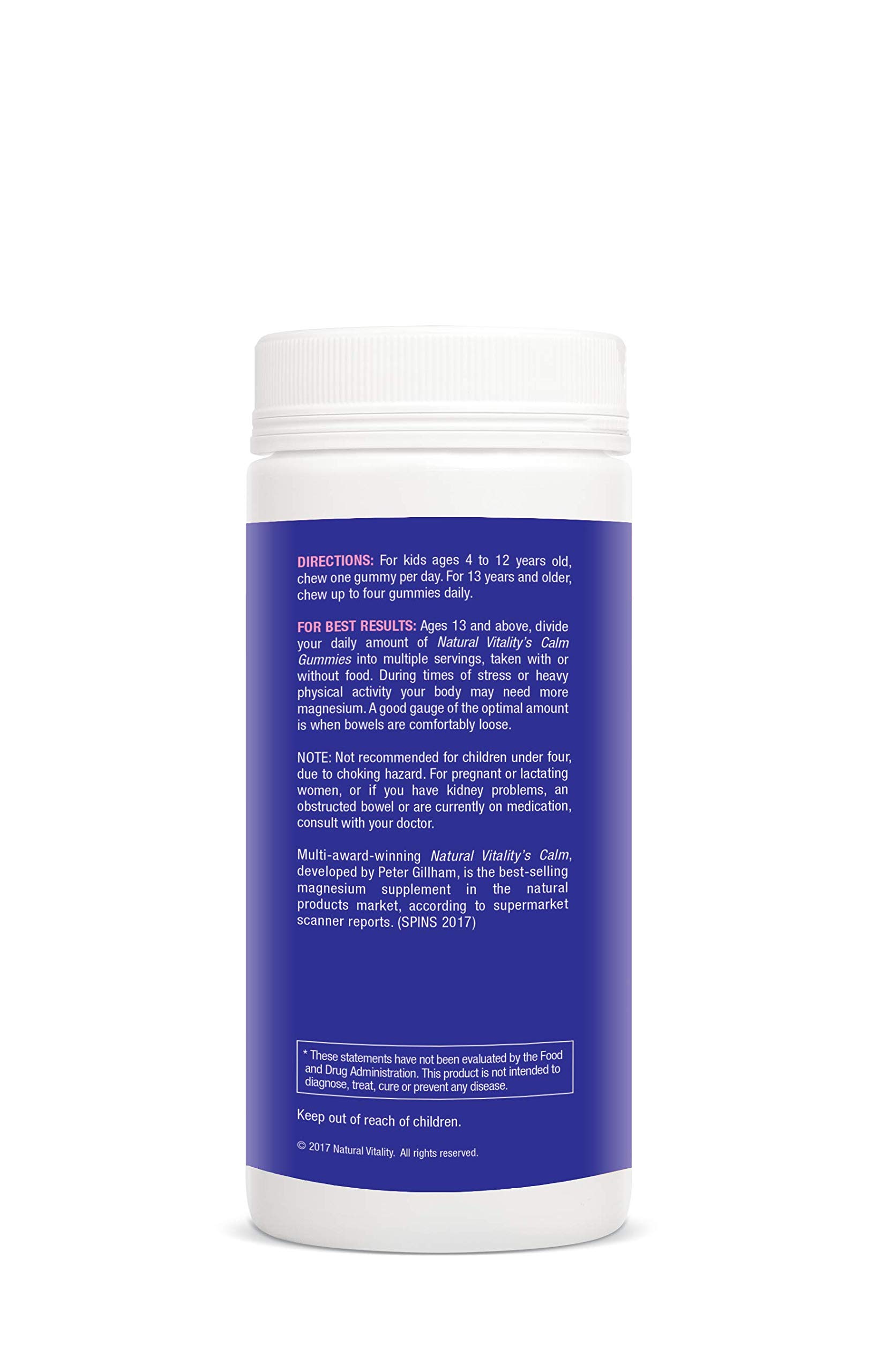 Natural Vitality Calm, suplemento de citrato de magnes...B076414SYD ...