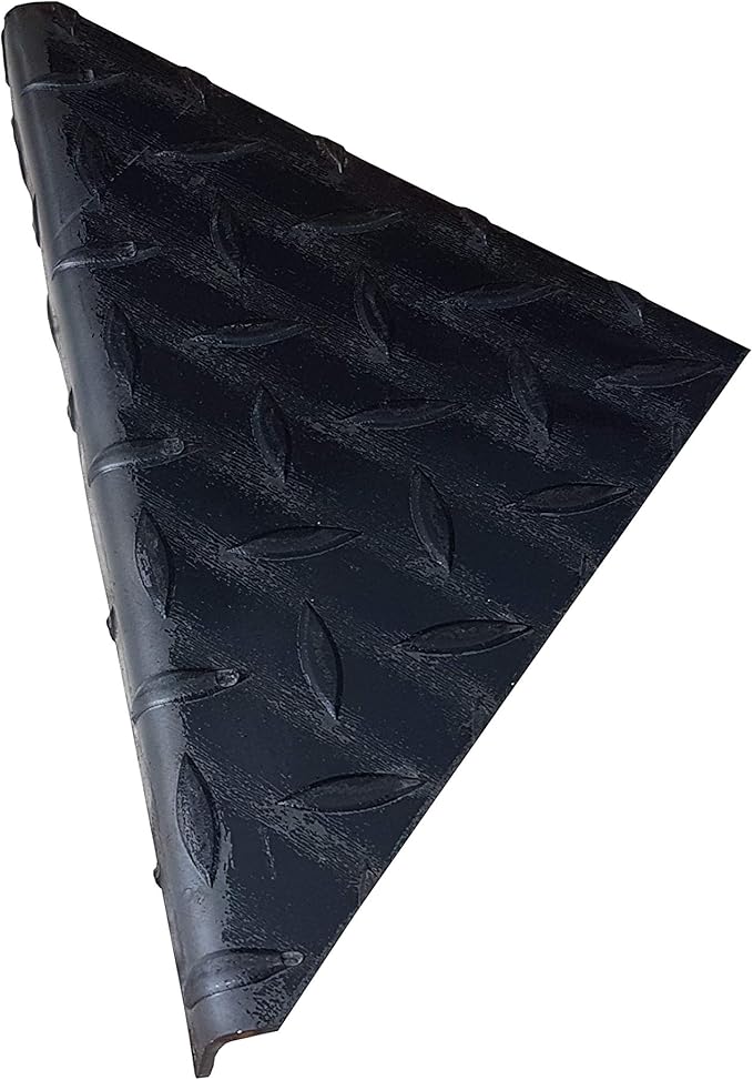 Amazon.com: (2) TRAILER FENDER STEP BRACKET DIAMOND PLATE 11ga WELD ON ...