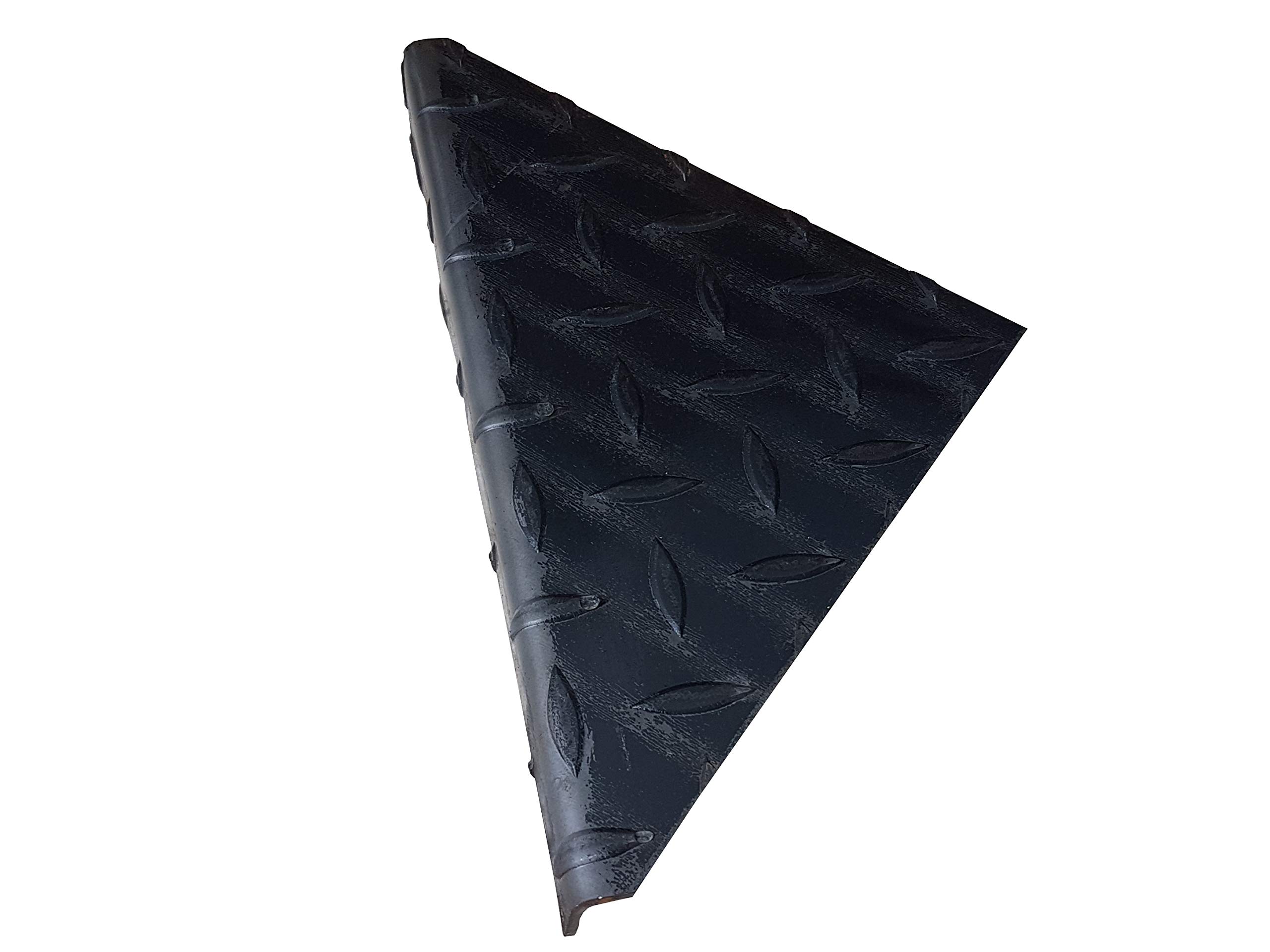 Amazon.com: (2) TRAILER FENDER STEP BRACKET DIAMOND PLATE 11ga WELD ON ...