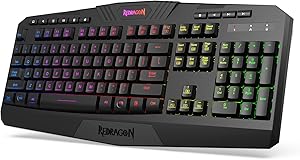 Amazon.com: Redragon K503 Wireless Gaming Keyboard, RGB LED Backlit ...