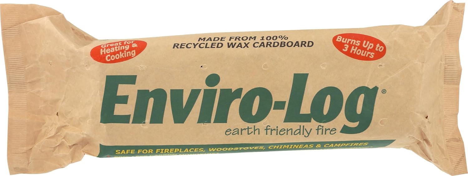 Amazon.com: ENVIRO Log 5lb Firelog, 80 OZ : Industrial & Scientific