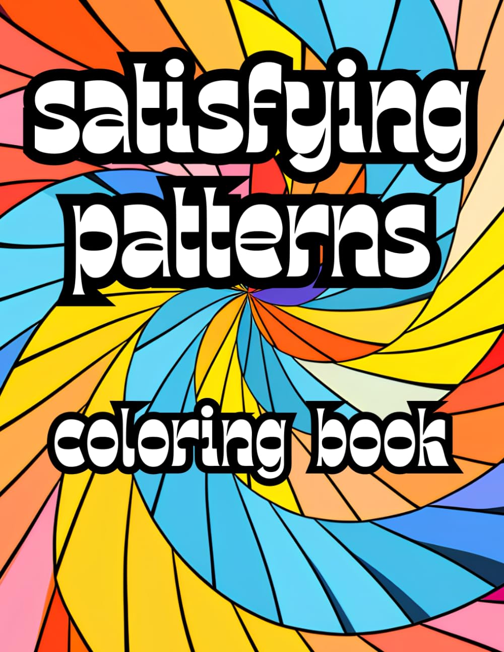 Amazon.com: Satisfying Patterns Coloring Book: 64 Coloring Pages of Fun ...