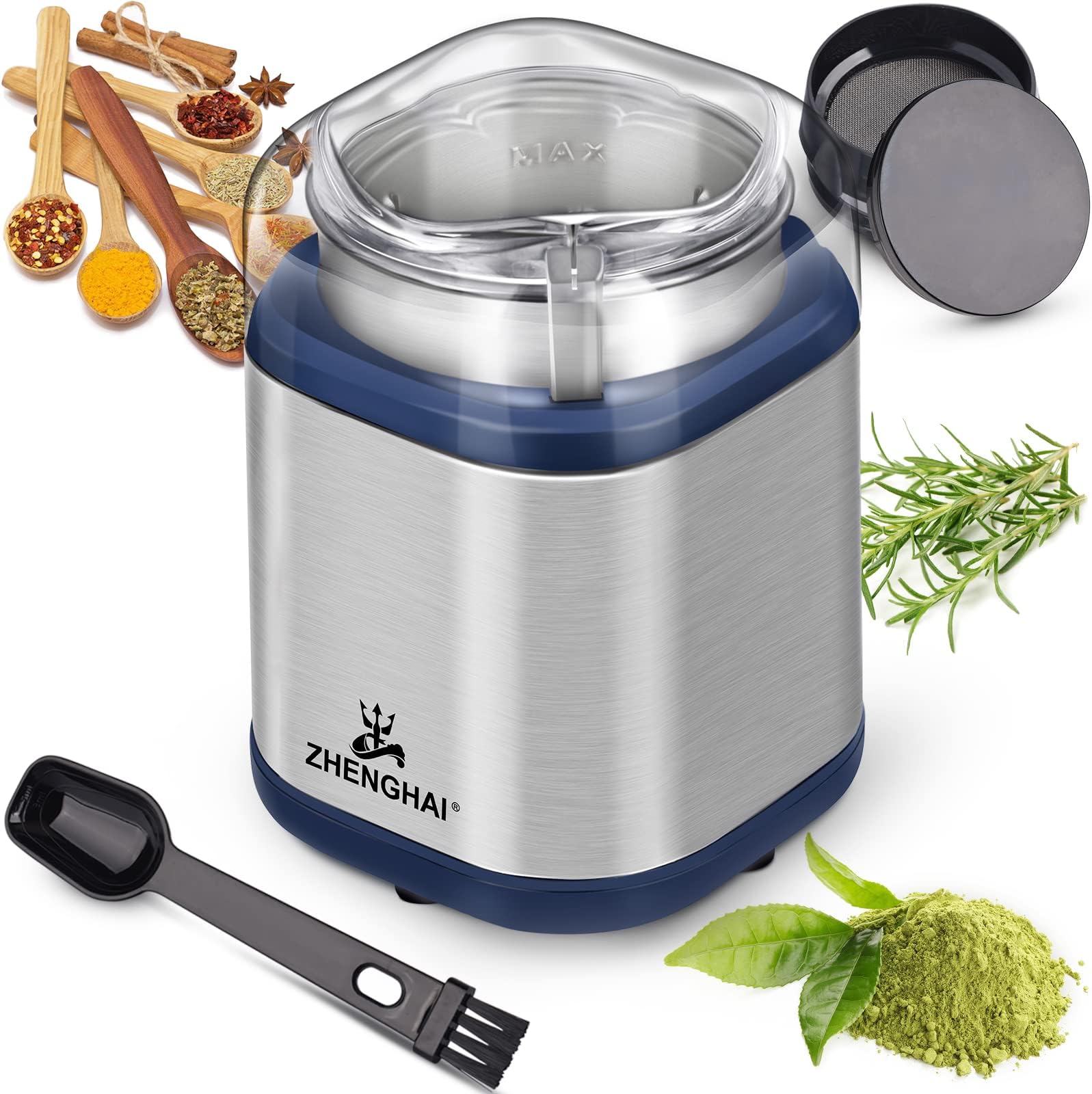 Amazon.com: Groove RIPSTER Stainless Steel Electric Grinder: Large ...