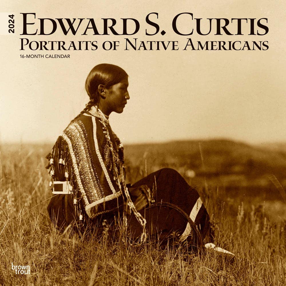 Edward S. Curtis Portraits of Native Americans | 2024 12 x 24 Inch ...