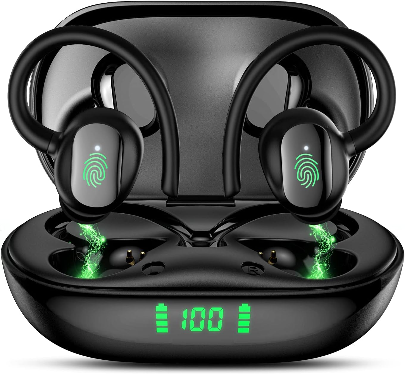 VANIR Audífonos inalámbricos, cancelación Activa de Ruido, audífonos Bluetooth con cancelación ...