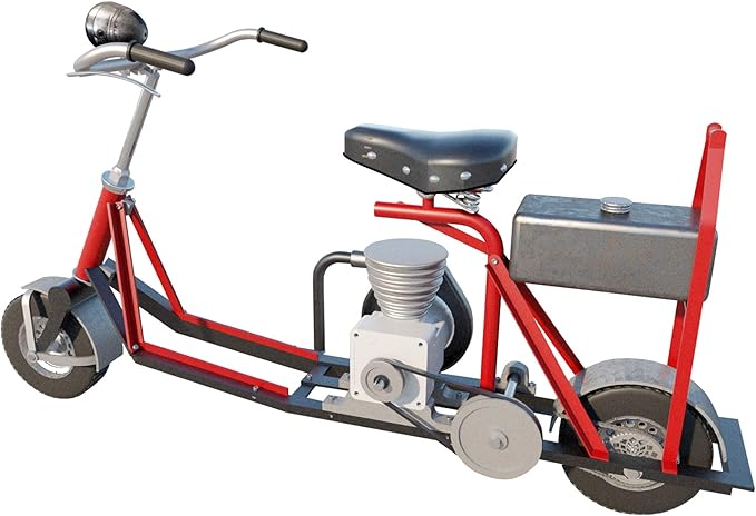 I.E. Scooter Mini Bike Plans DIY Metal Frame Minibike Outdoor Sports ...