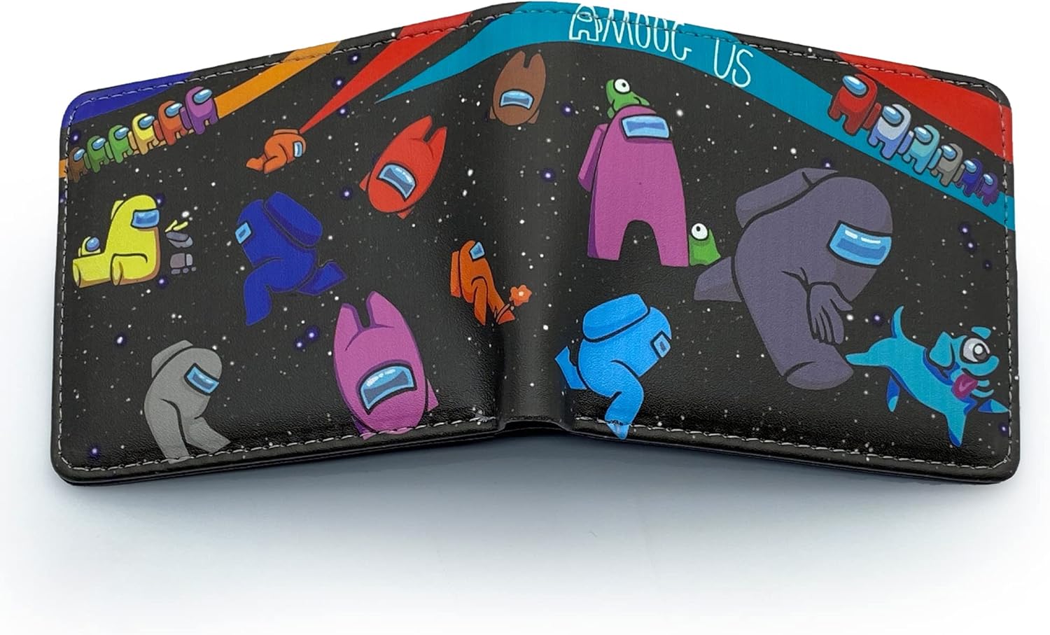 Amazon.com: BAGOSEF Imposter Game Boys Wallet For Kids, Kids Wallet - 4 ...