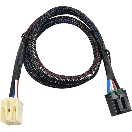 Amazon.com: RED WOLF Brake Control Wiring Adapter Harness Plug ...
