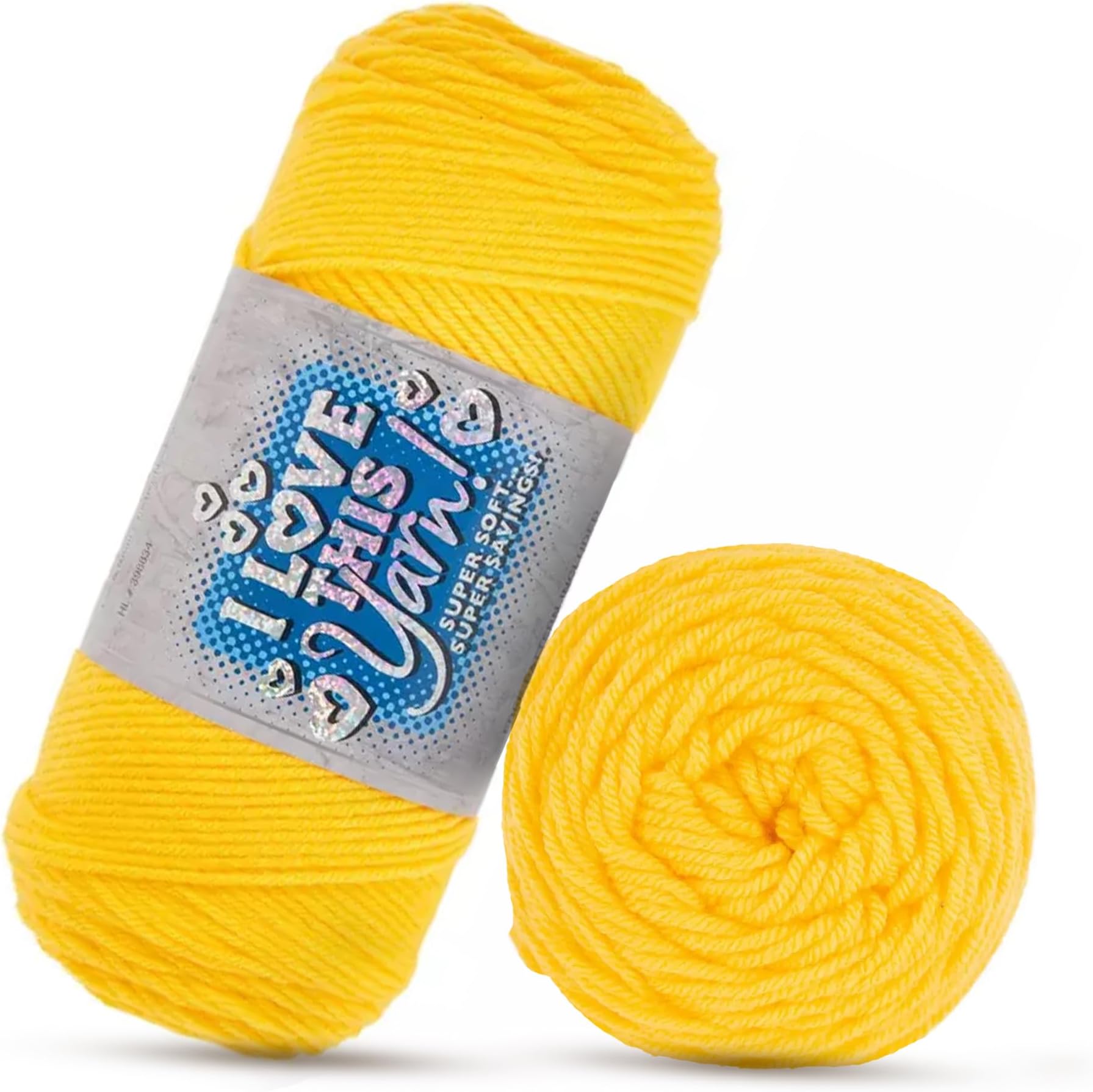 Amazon.com: I Love This Yarn 4 - Medium Yarn for Crocheting & Knitting ...