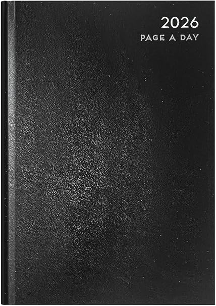 VIVAAS 2026 Diary A4 | A5 | A6 Page A Day Desk And Week To View Hard ...