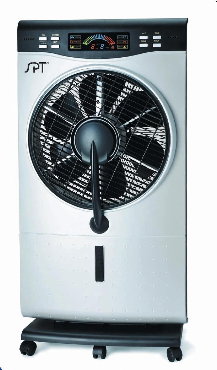 Amazon.com: SPT 12'' Misting Fan with Humidifier SF-1515W : Home & Kitchen
