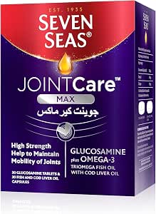 Seven Seas JointCare Max 1500mg Glucosamine 60 count : Amazon.ae: Health