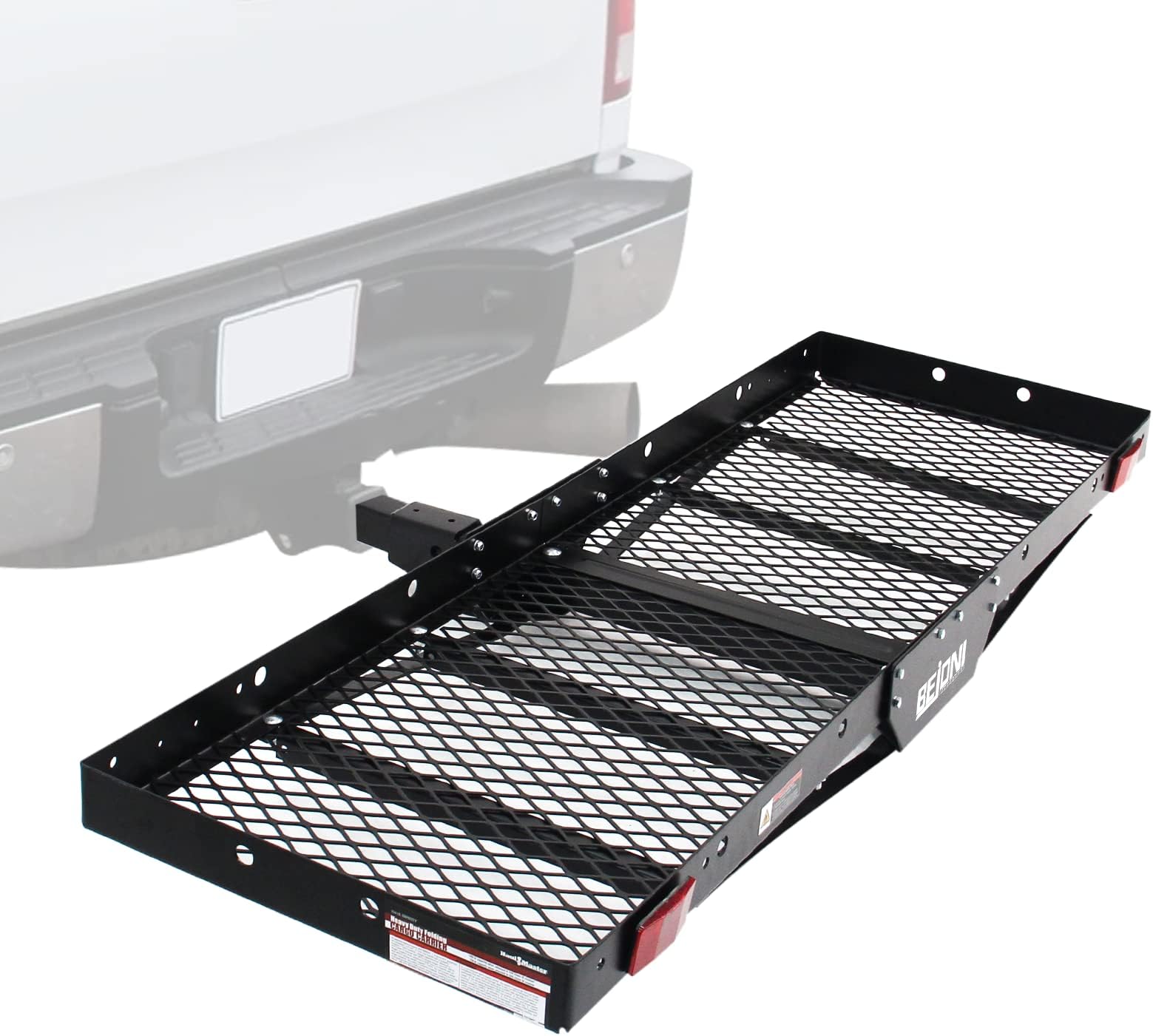 Amazon.com: Tow Tuff 62 Inch 500 Pound Capacity Steel Cargo Carrier ...
